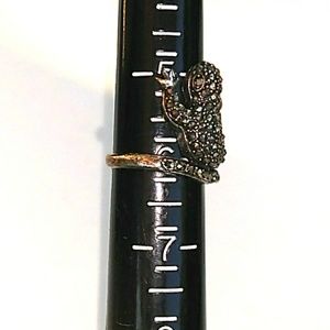 Vintage | Accessories | Vintage Genuine Marcasite Silvertone Lizard Ring | Poshmark